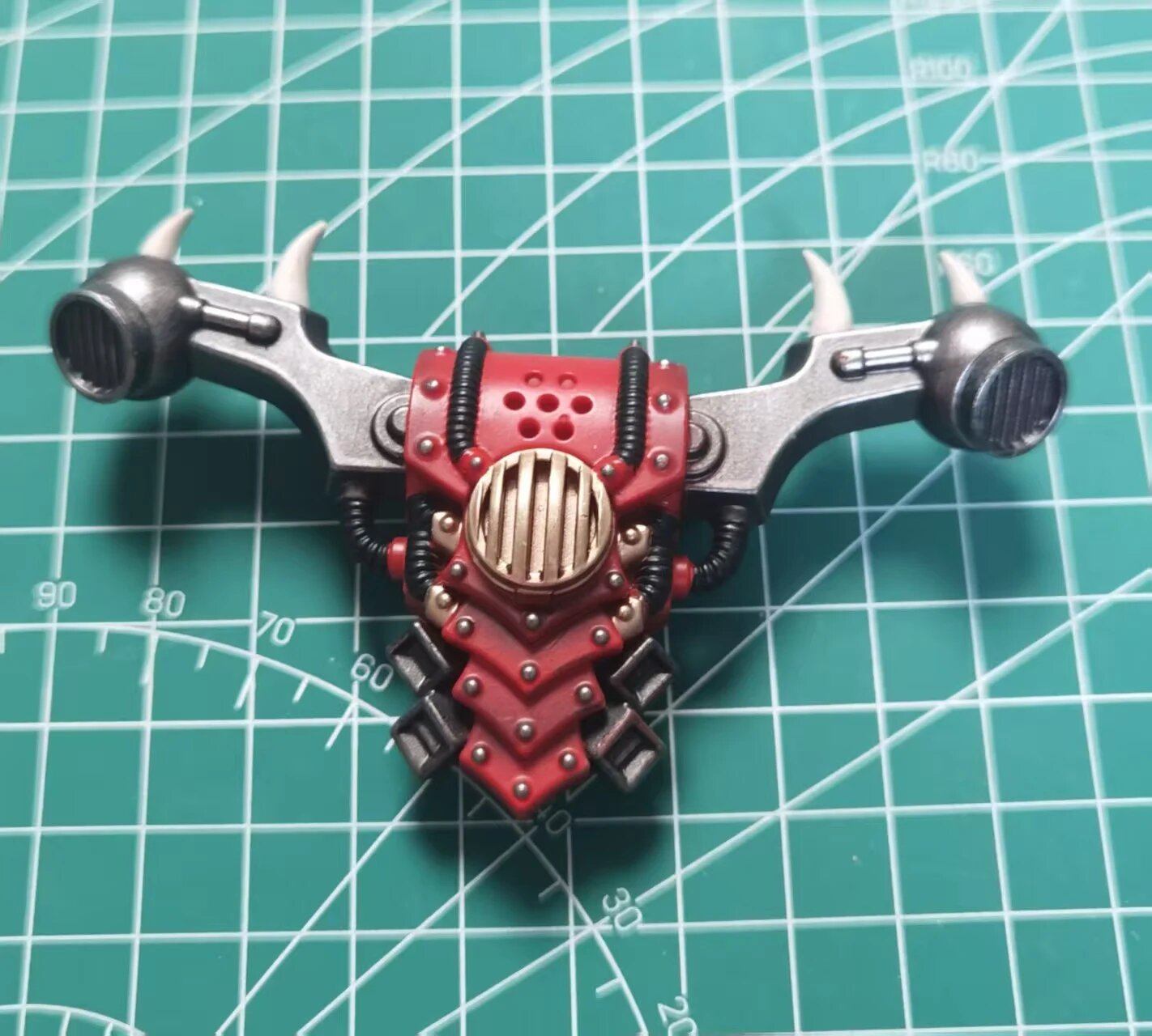 JOYTOY Warhammer 1/18 фигурка World Eaters Khorne Berzerker Toy Accessory 9