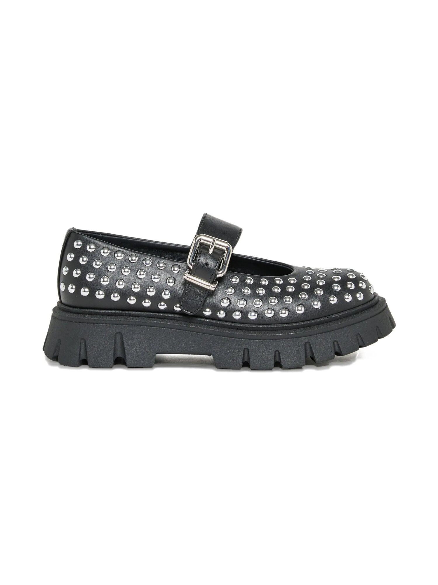 Балетки Studded buckle ballerinas