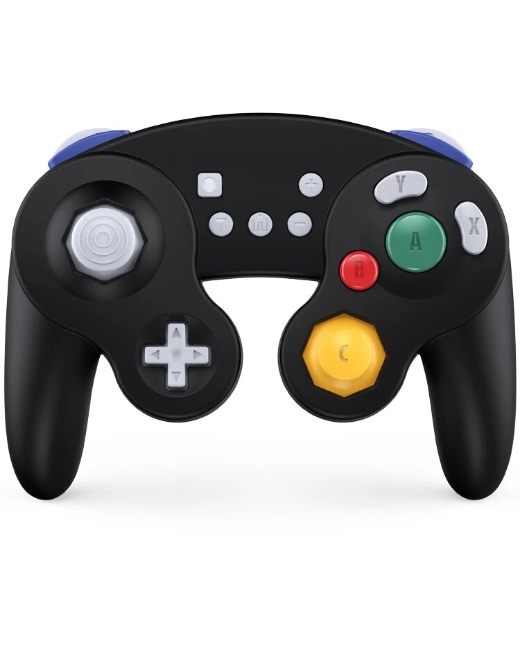 Беспроводной геймпад Exlene Gamecube для Nintendo Switch black