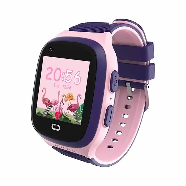 Умные часы Smart Baby Watch Детские умные смарт-часы LT31 4G с Wi-Fi и GPS, 38mm, розовый