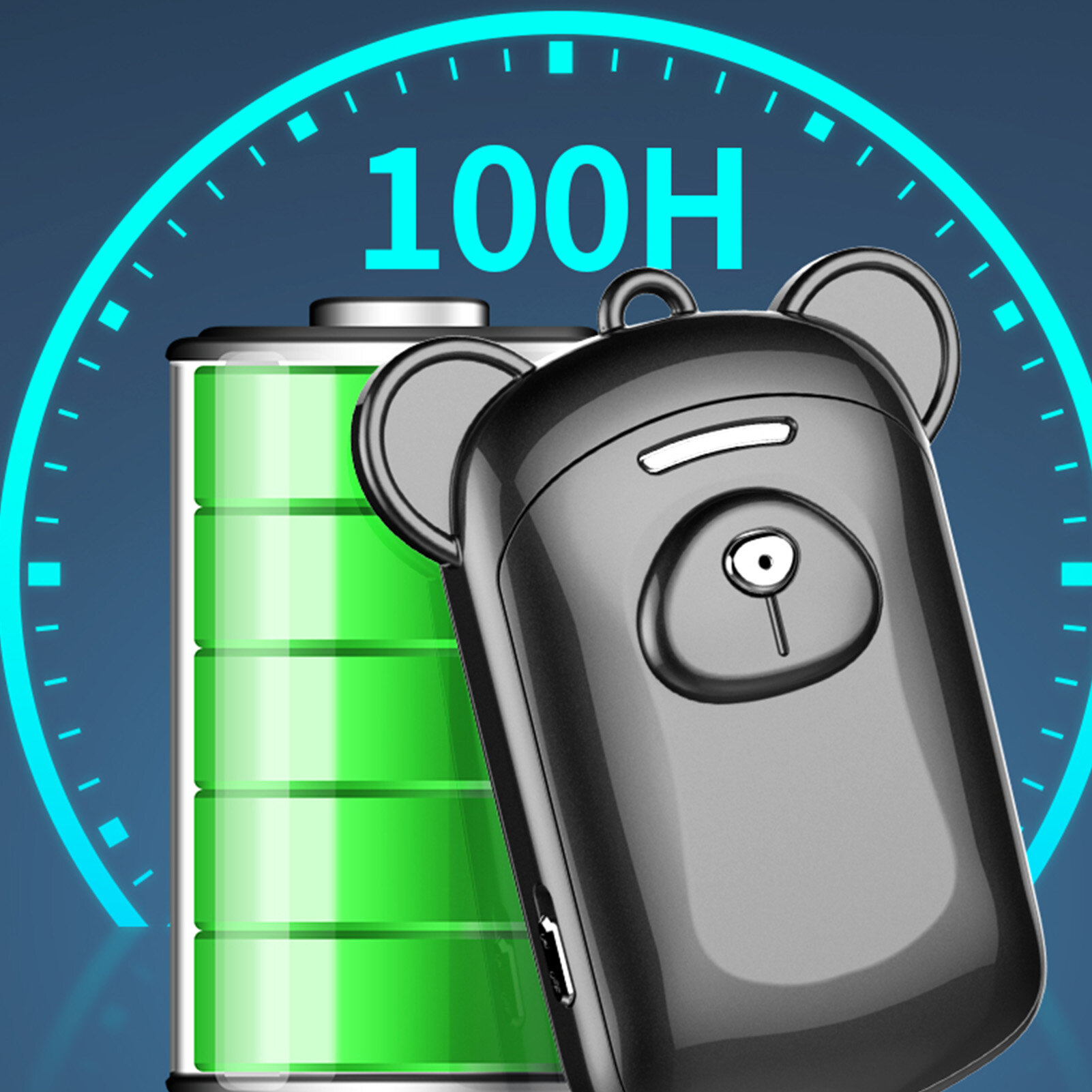 Цифровой диктофон с голосовой активацией, устройство для записи звука с шумоподавлением, MP3 AI-рекордер для лекций, встреч, 32G