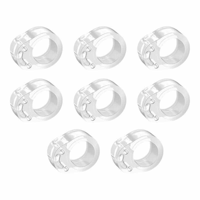 Упаковка из 8 штук, защитная накладка для дверной ручки без перфорации, стопор