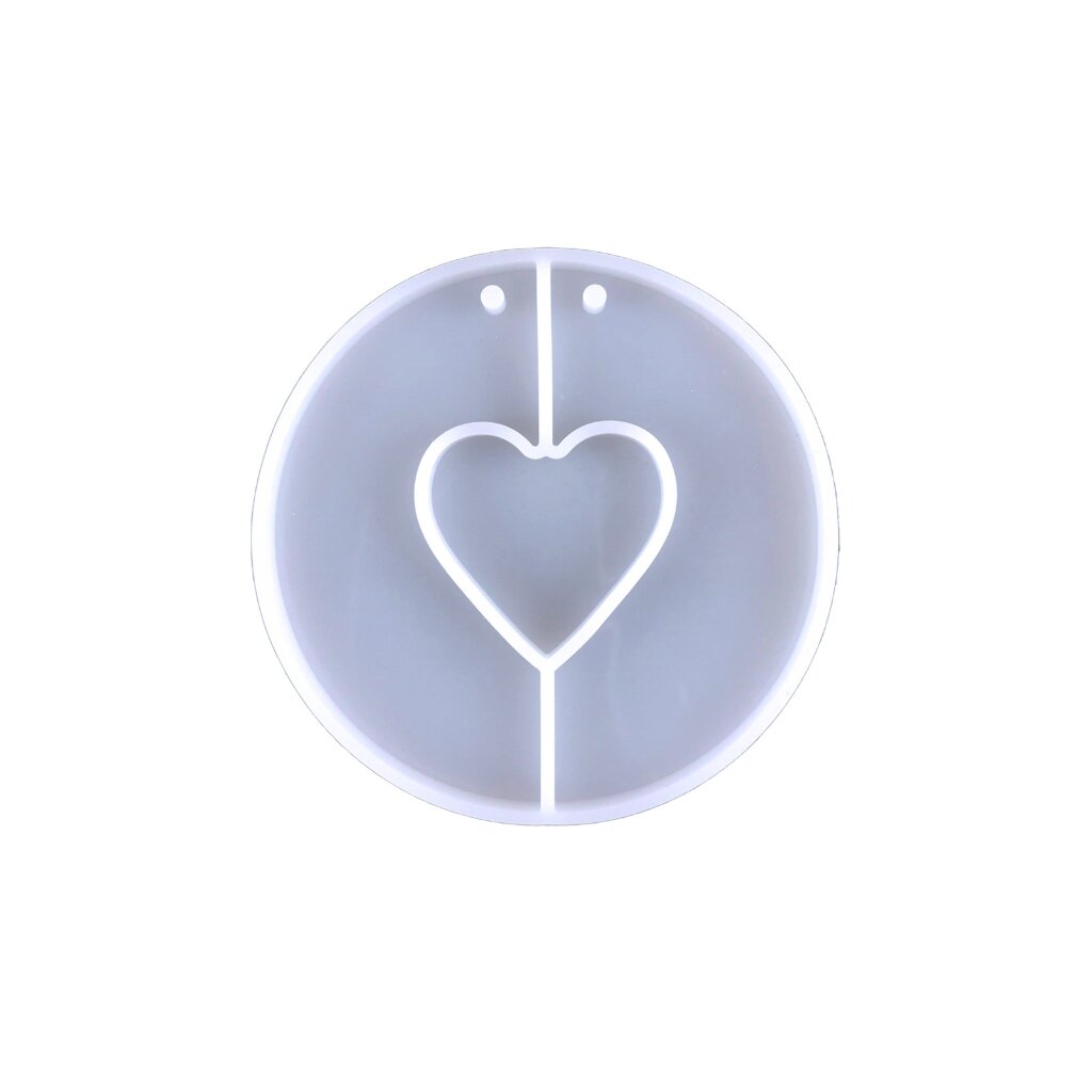 Сделай сам любовь брелок кристалл эпоксидная форма для ключей-8195 белый