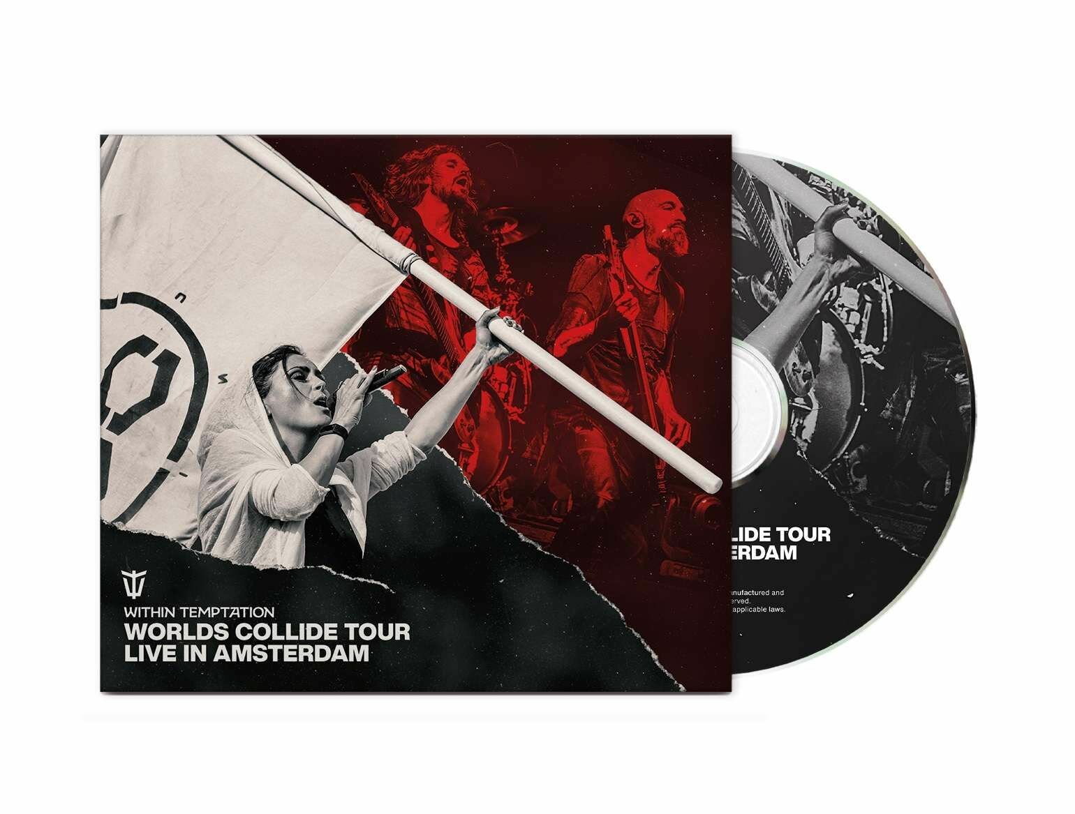 Диск Within Temptation - Worlds Collide Tour - Live In Amsterdam (1 CD)