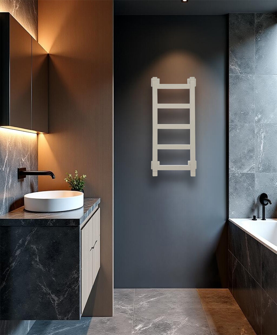 Полотенцесушитель водяной Quadro-1 60x20 см Грейдж