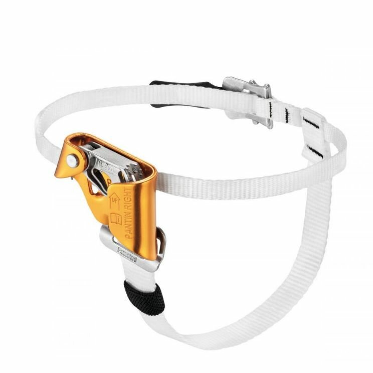 Зажим альпинистский Petzl Pantin правый для подъема по веревке с облегченной регулировкой и прочной конструкцией