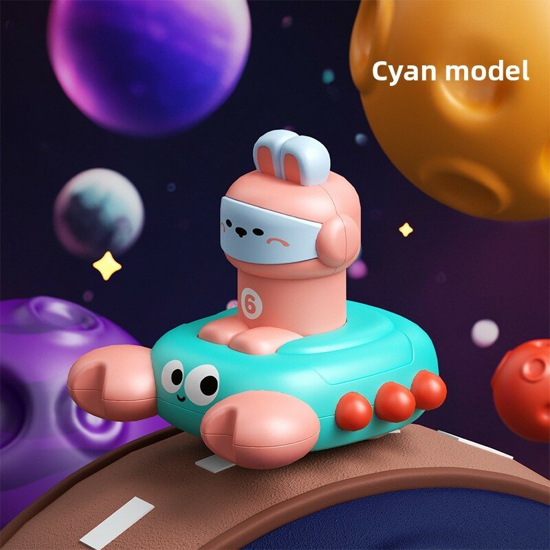 Игрушка космический корабль для малышей с развитием сенсорных и когнитивных навыков green crab