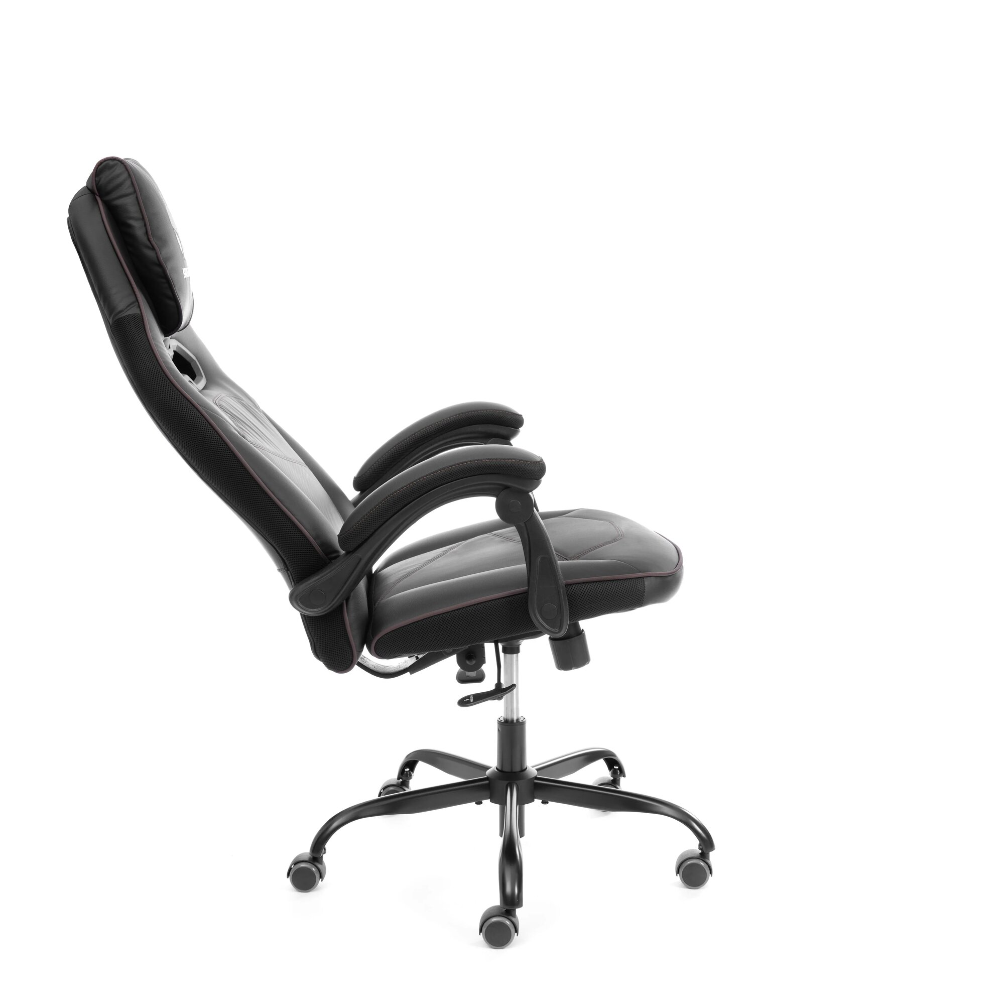 Кресло TetChair Arena metalBL кож/зам, черный/черный карбон, 36-6/карбон черный 5183604601