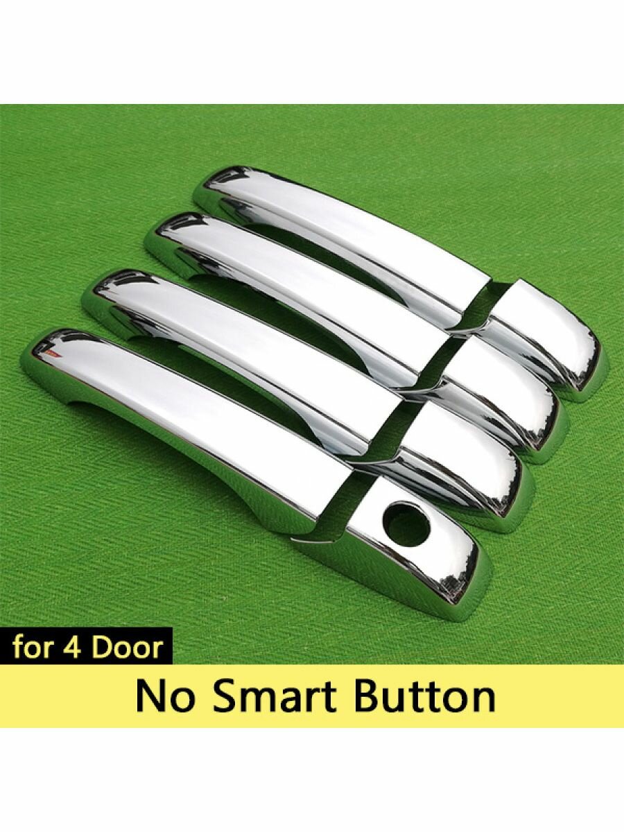 Набор хромированных покрытий для Chrysler Town & кантри 2008-2016, набор для обшивки ручки Voyager Dodge Caravan VW Routan Ram C/V 2009 2014, автостайлинг