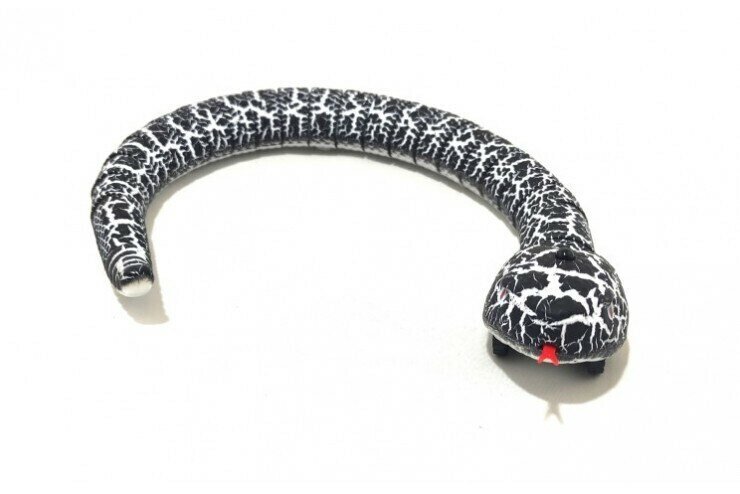 Робот-змея Jiahuifeng 9909A-D LEYU, ИК-управление, на пульте, черный