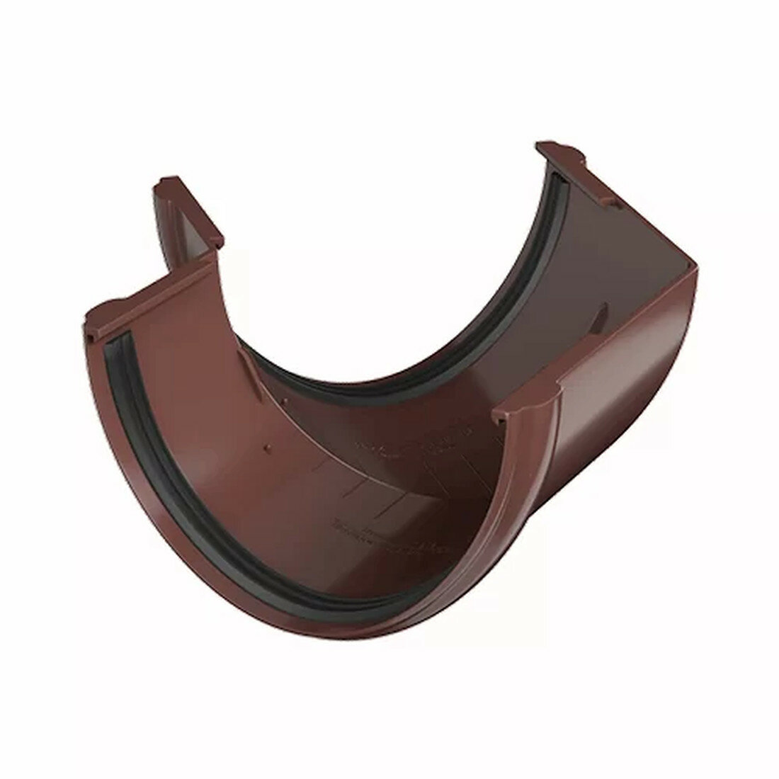 Угол желоба технониколь 374741, ПВХ, 135°, коричневый, 250 мм