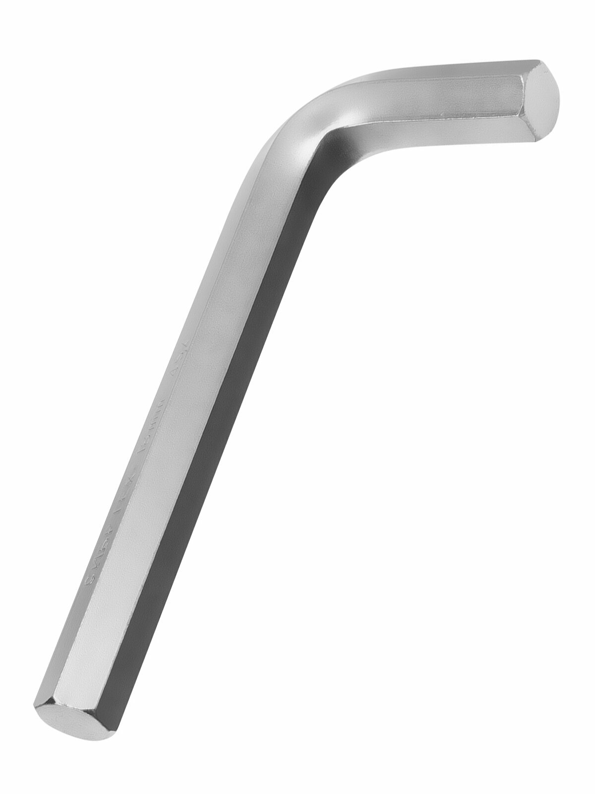 Ключ имбусовый Сибртех HEX 18 мм, 45x, закаленный, никель 12349