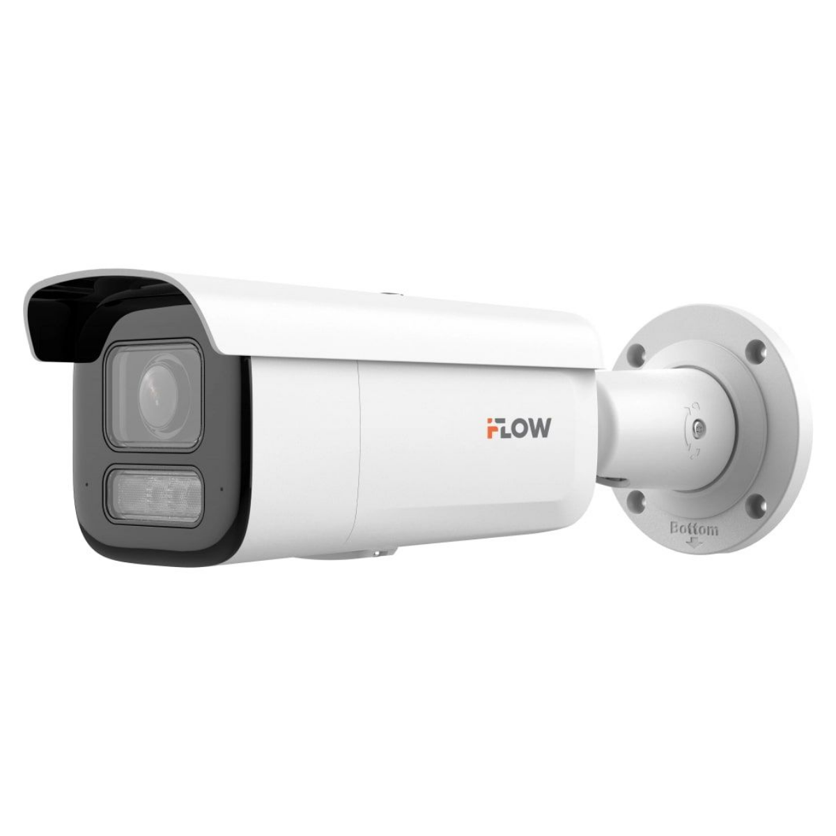 Камера видеонаблюдения IP IFLOW F-IC-2642C2MSZ4 (2.8-12mm) (311329079) 4Mp, уличная, цилиндрическая, белый