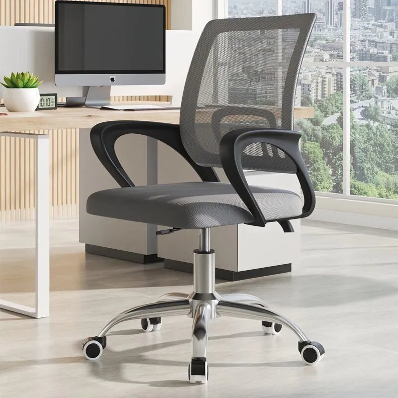 Офисное кресло, черный, белый