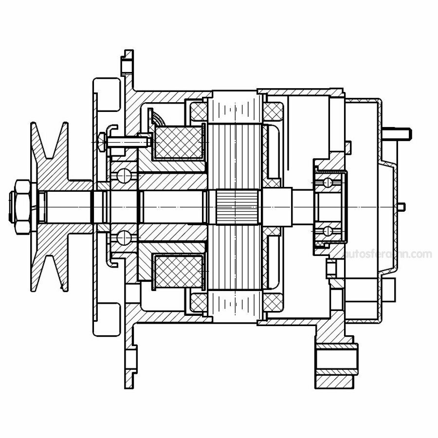 STARTVOLT LG0622 Генератор Т-130М,170, ЧТЗ дв. Д-140,160,180 (28В,36А) (STARTVOLT)