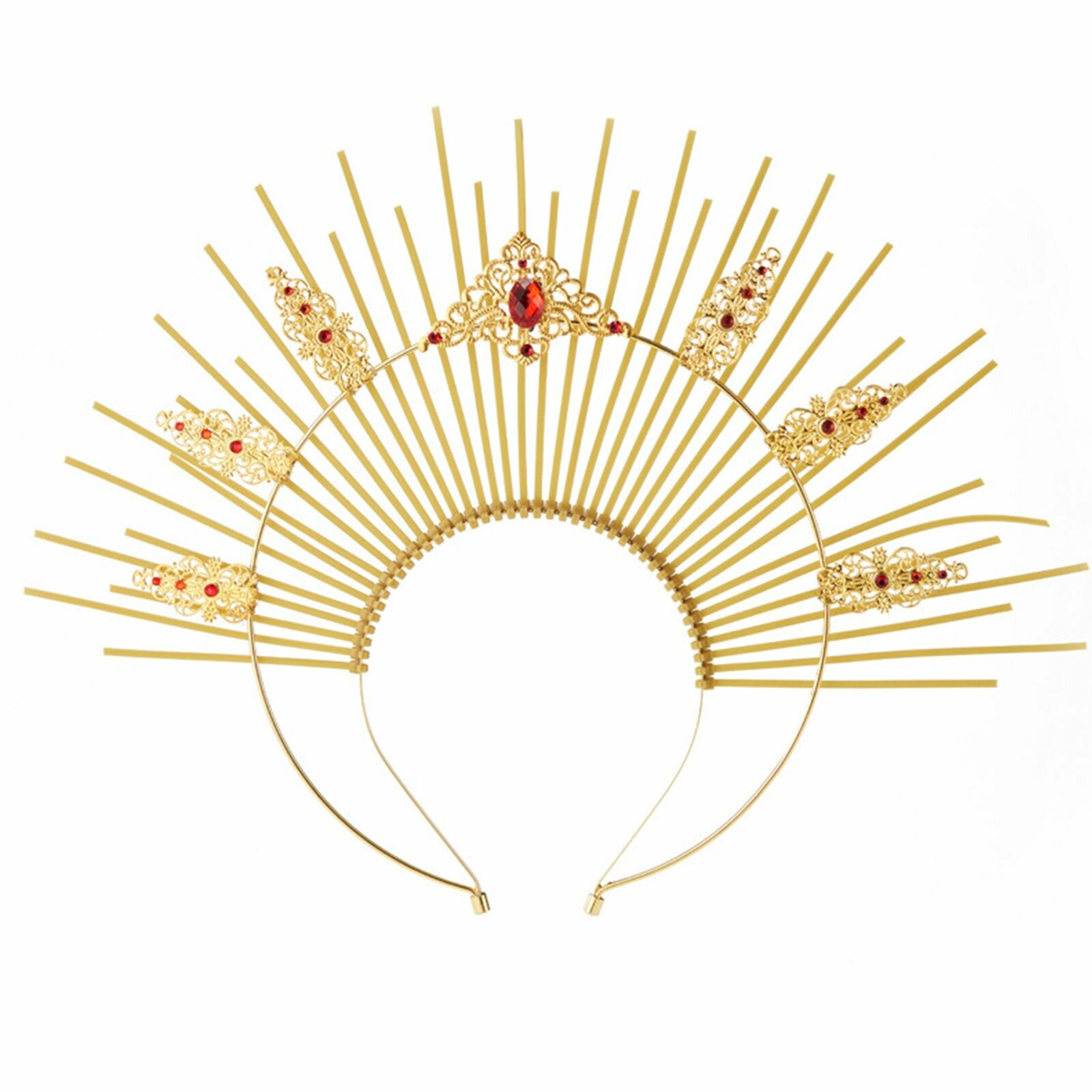 Головной ободок для Хэллоуина с блестками "Ангельский нимб"