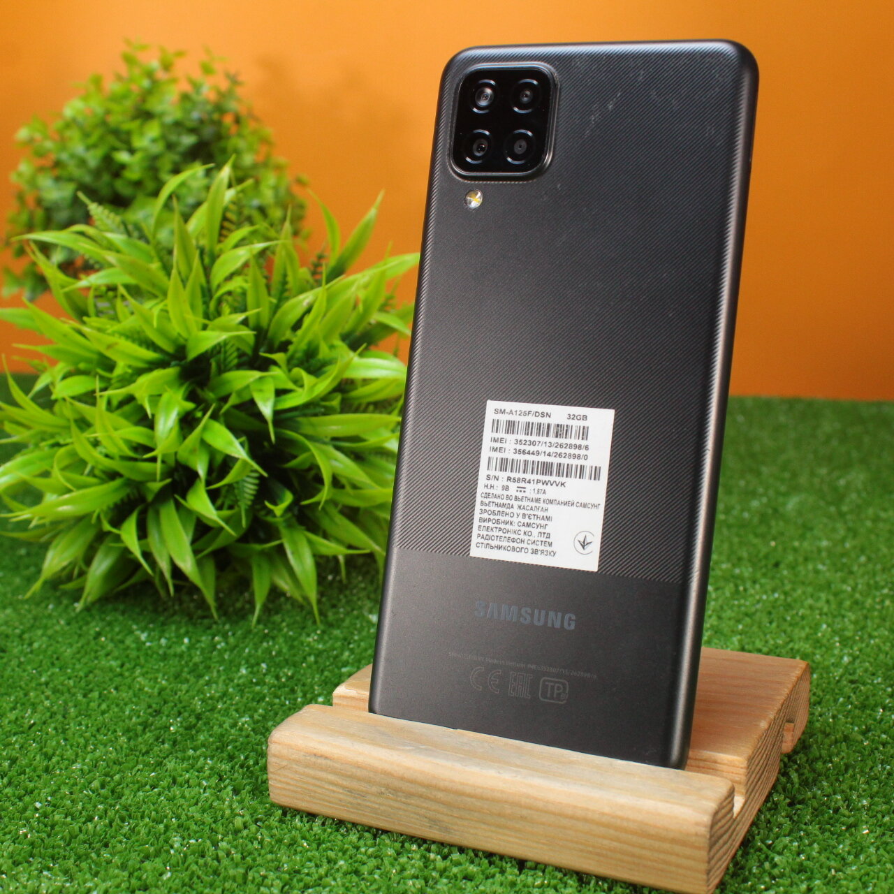 Смартфон Samsung Galaxy A12 (SM-A125) 3/32 ГБ RU, черный