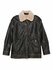 Куртка Eraldo Shearling-collar leather jacket, размер 38