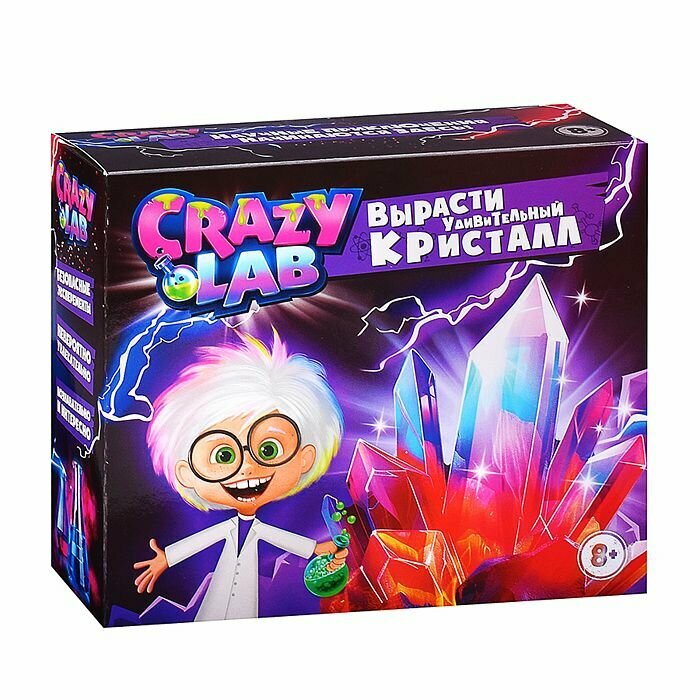 Набор для опытов Re-Агенты Кристальная лаборатория от 8 лет