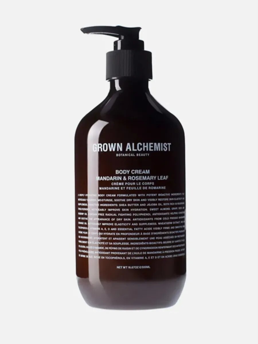 Крем для тела GROWN ALCHEMIST mandarin & rosemary leaf