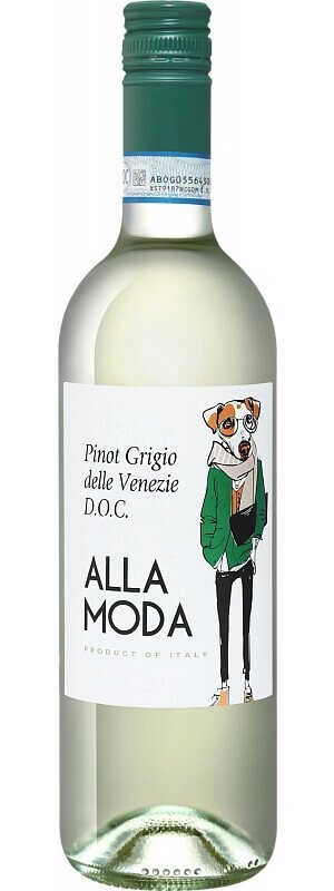 Вино "Alla Moda" Pinot Grigio delle Venezie DOC, 2023