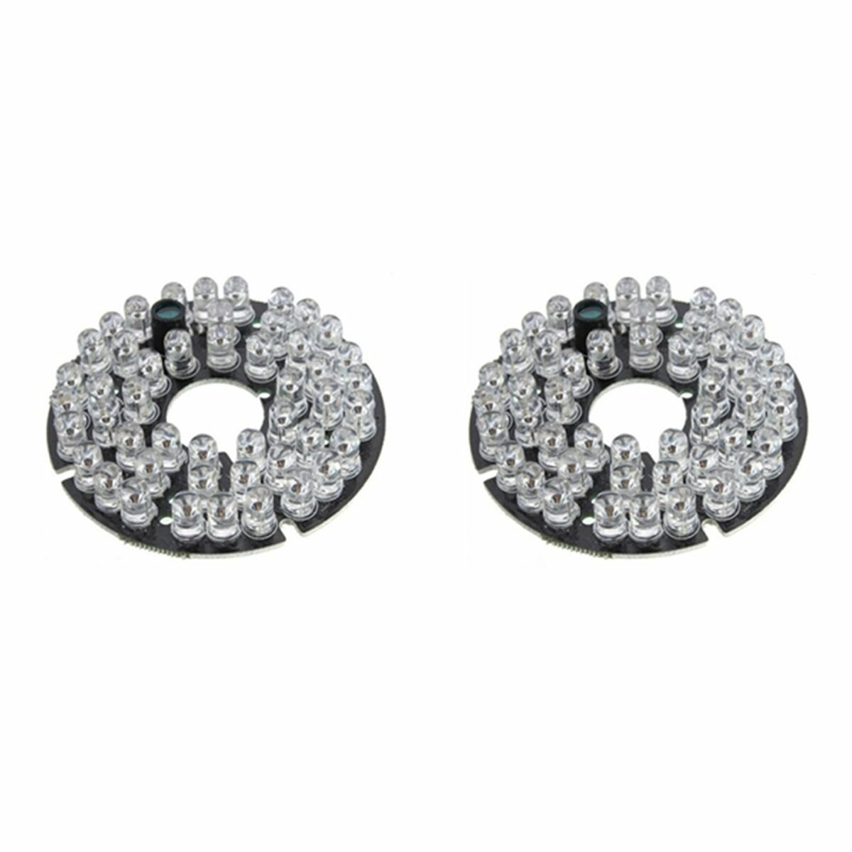 2X 48 светодиодов ИК инфракрасная подсветка 60 градусов лампа плата для камеры видеонаблюдения для дома