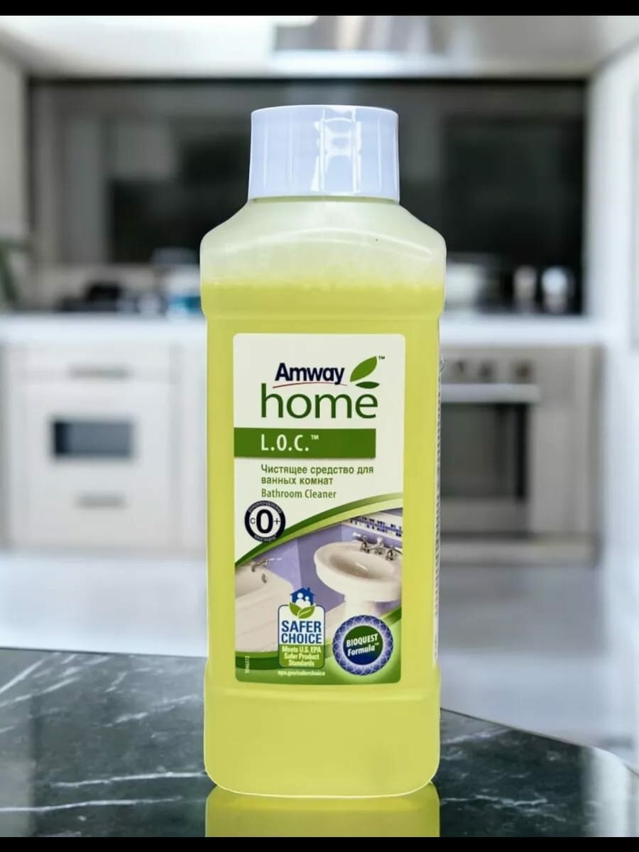 Чистящее средство Amway L.O.C, антибактериальное, для ванных комнат