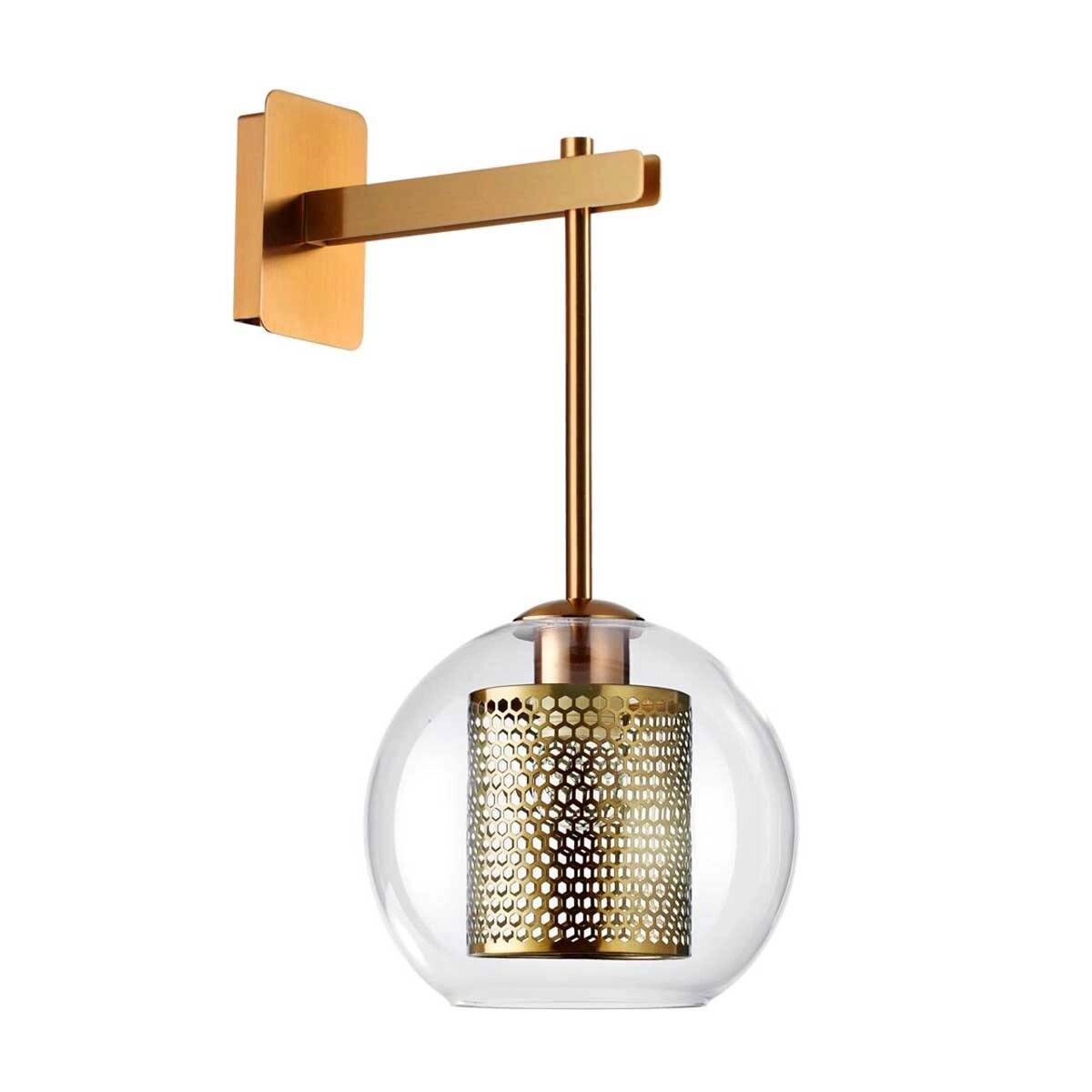 Светильник Odeon Light "Clocky" 4939/1W, цоколь E27, мощность 40 Вт, IP20, бронза
