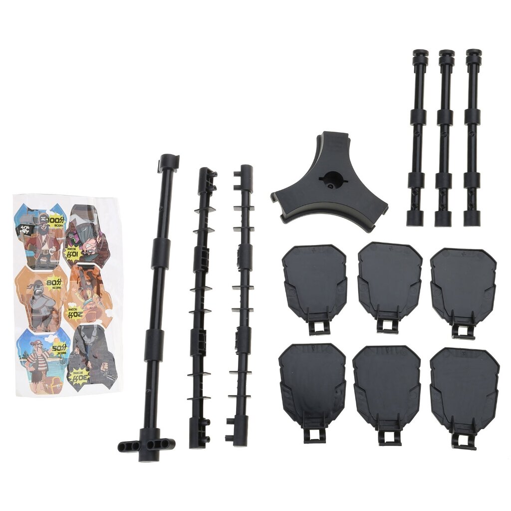 Dart Game Board Shooting Targets for Toy Guns Foam Blaster Kiddie Birthday Gift