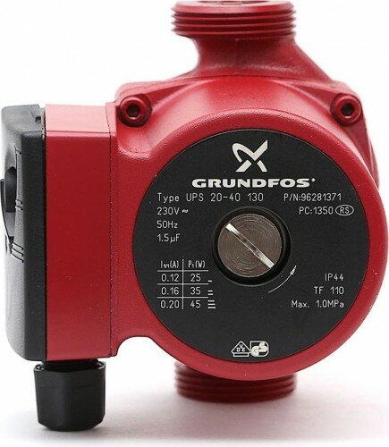 Насос циркуляционный GRUNDFOS UPS 20- 40 130 96281371 НС-0027416