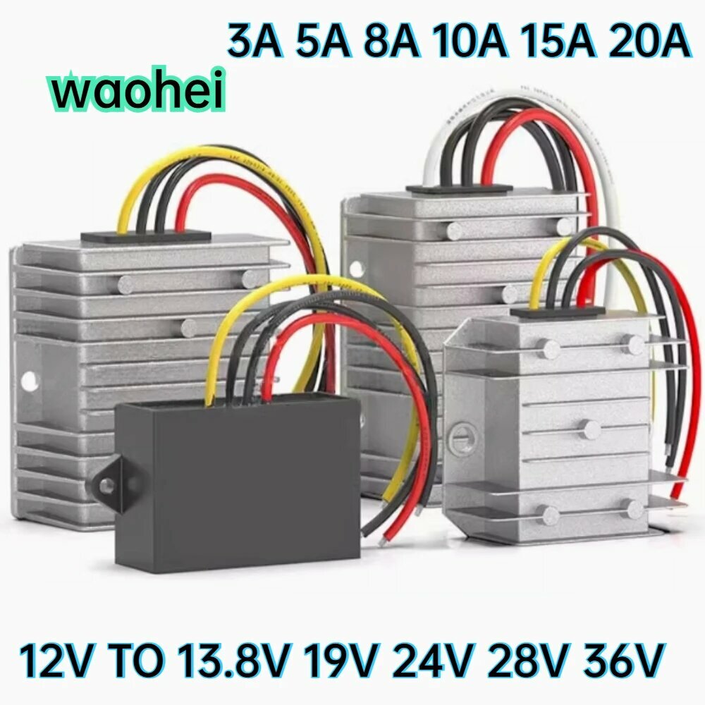 Преобразователь напряжения 12В-36В 28V 20A