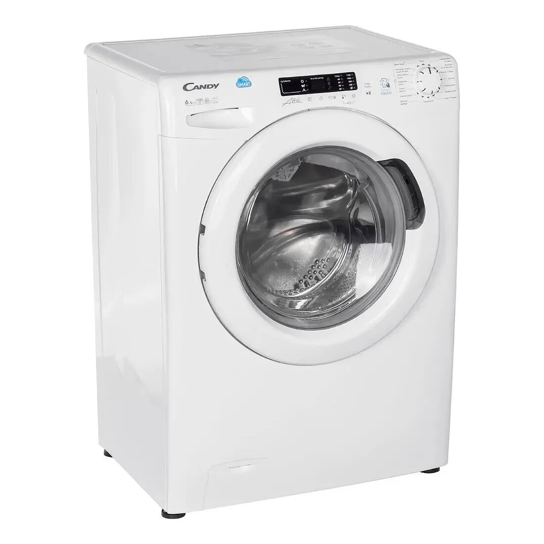 Стиральная машина Candy CSW4365D, с сушкой, 6 кг, белый, пластик