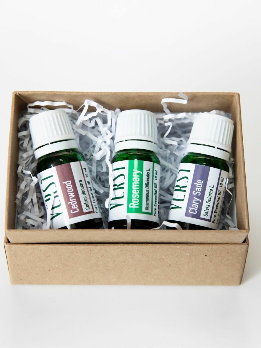 Набор эфирных масел для бани "древесная гармония