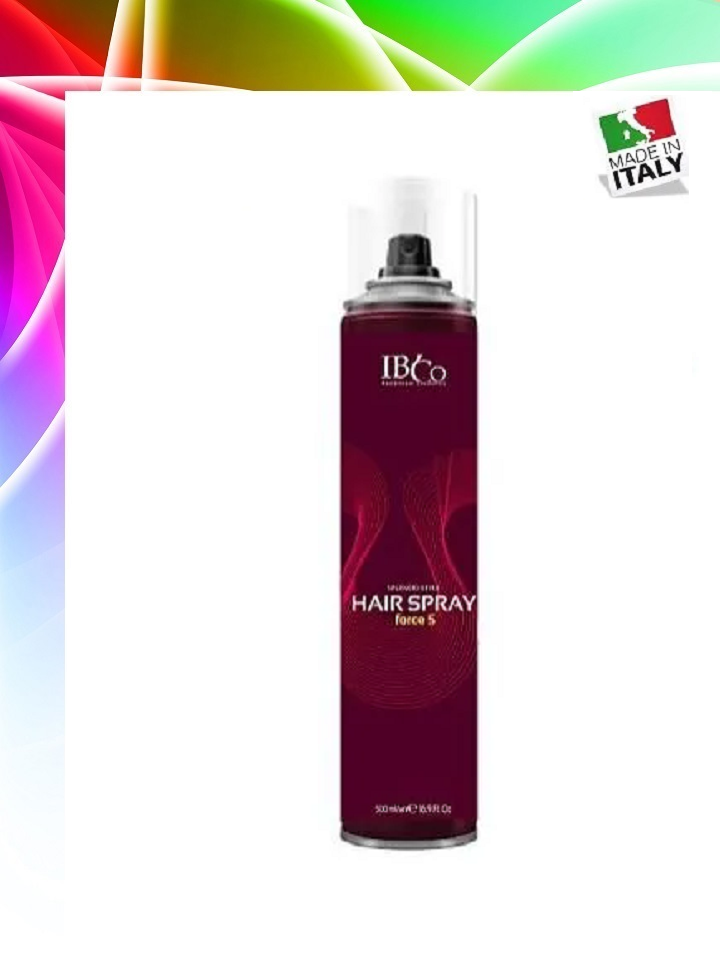 Лак для волос сильной фиксации IBCo SPLENDID STYLE HAIR SPRAY force 5, 500 мл