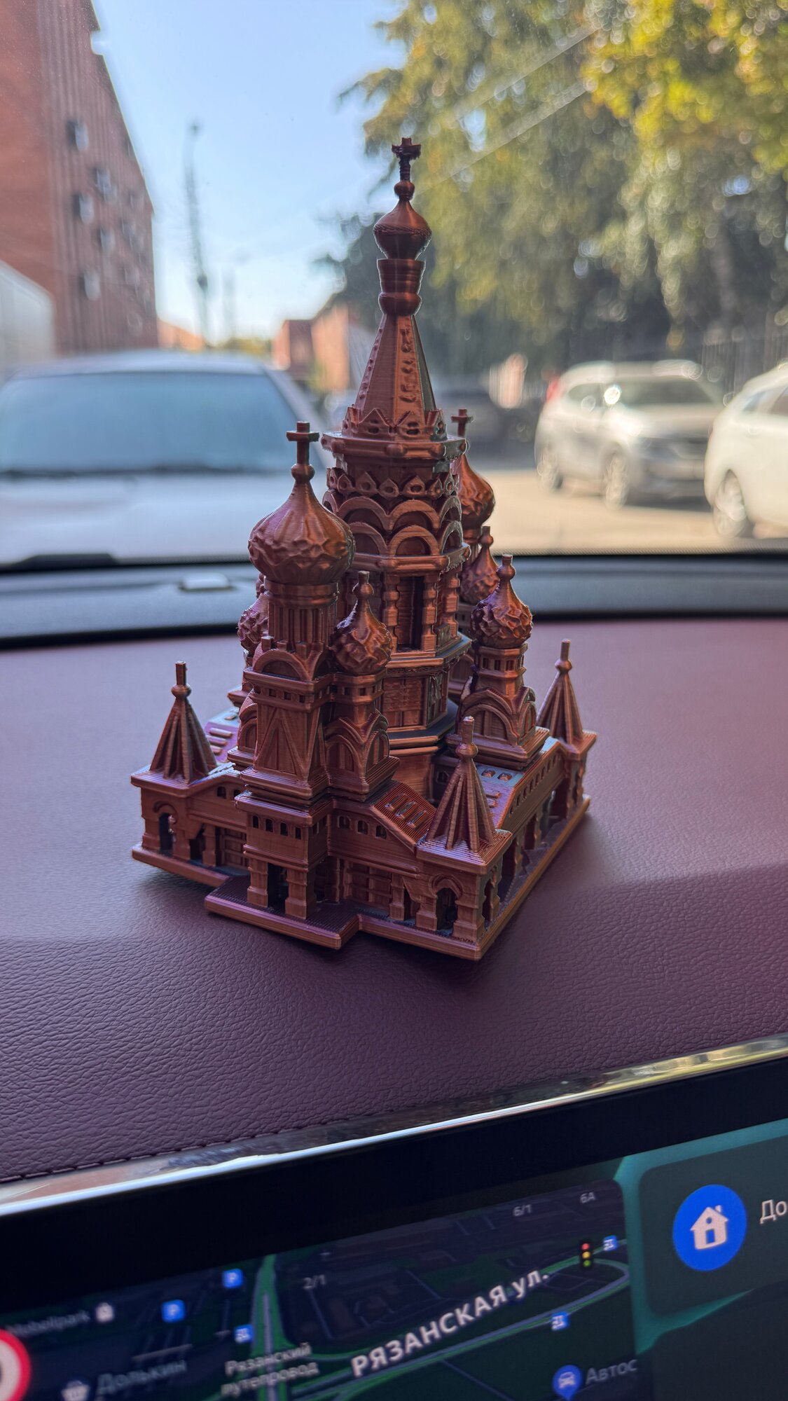 Собор Василия Блаженного - Миниатюрная модель от 3d Print. Пластик