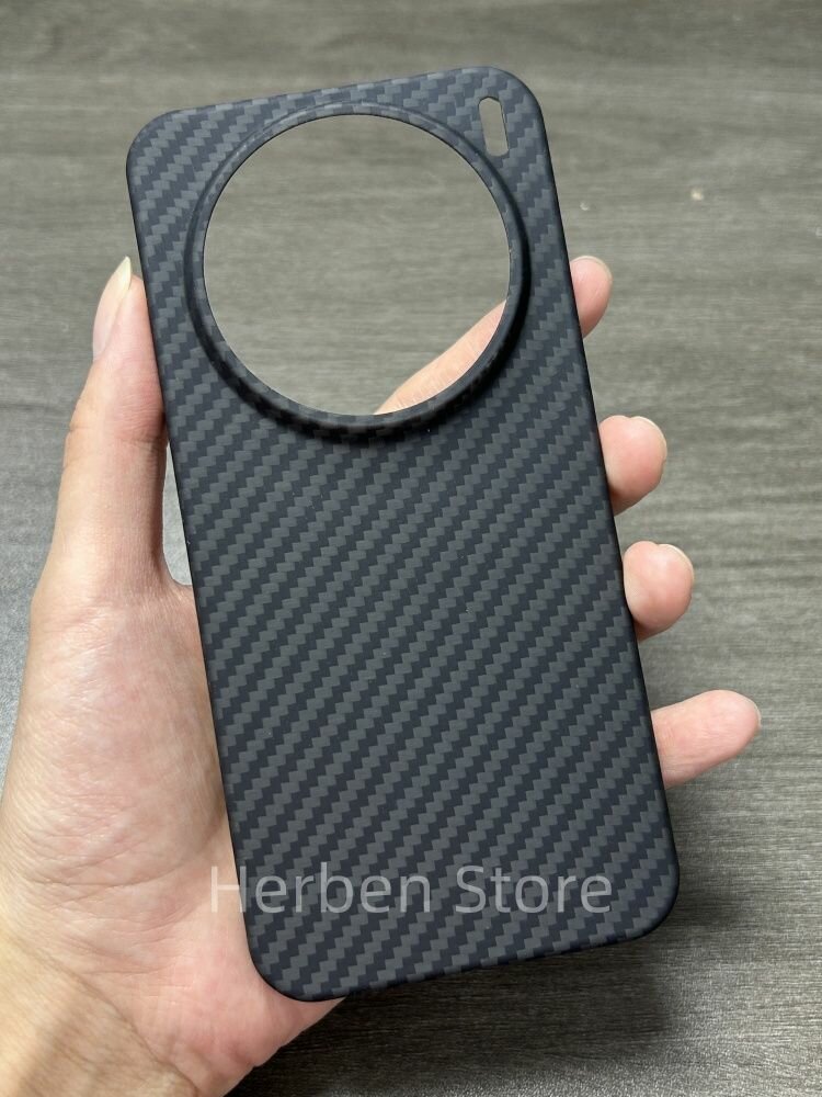 Реальный карбоновый чехол Vivo x200 pro mini Kevlar phone cover, роскошный углеродный волокно ультра-легкий ультра-тонкий защитный чехол