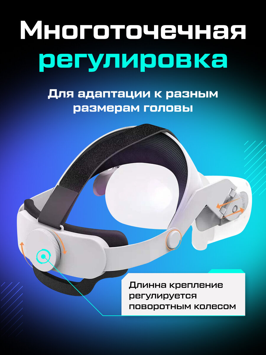 Крепление GOMRVR Comfort Strap для Oculus Quest 2 — фото 1