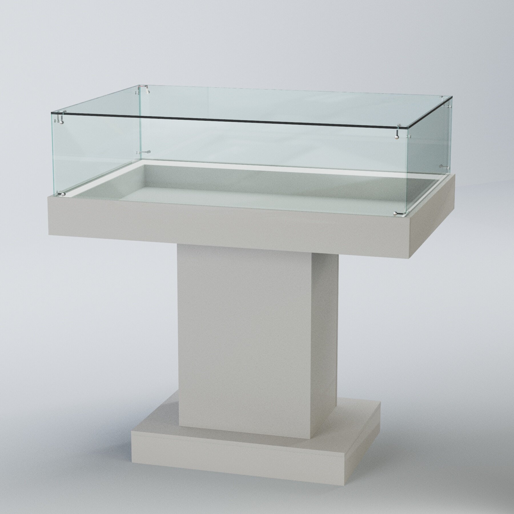 Витрина для музеев "Коллекция" №6, Серый. Производитель товара - компания ТОБ.