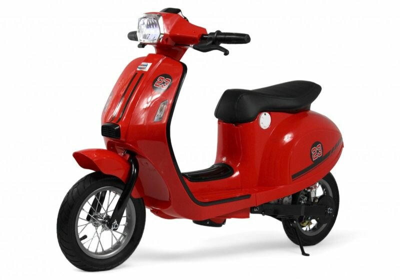 Другие электромобили Rivertoys Детский электромотоцикл A111AA красный