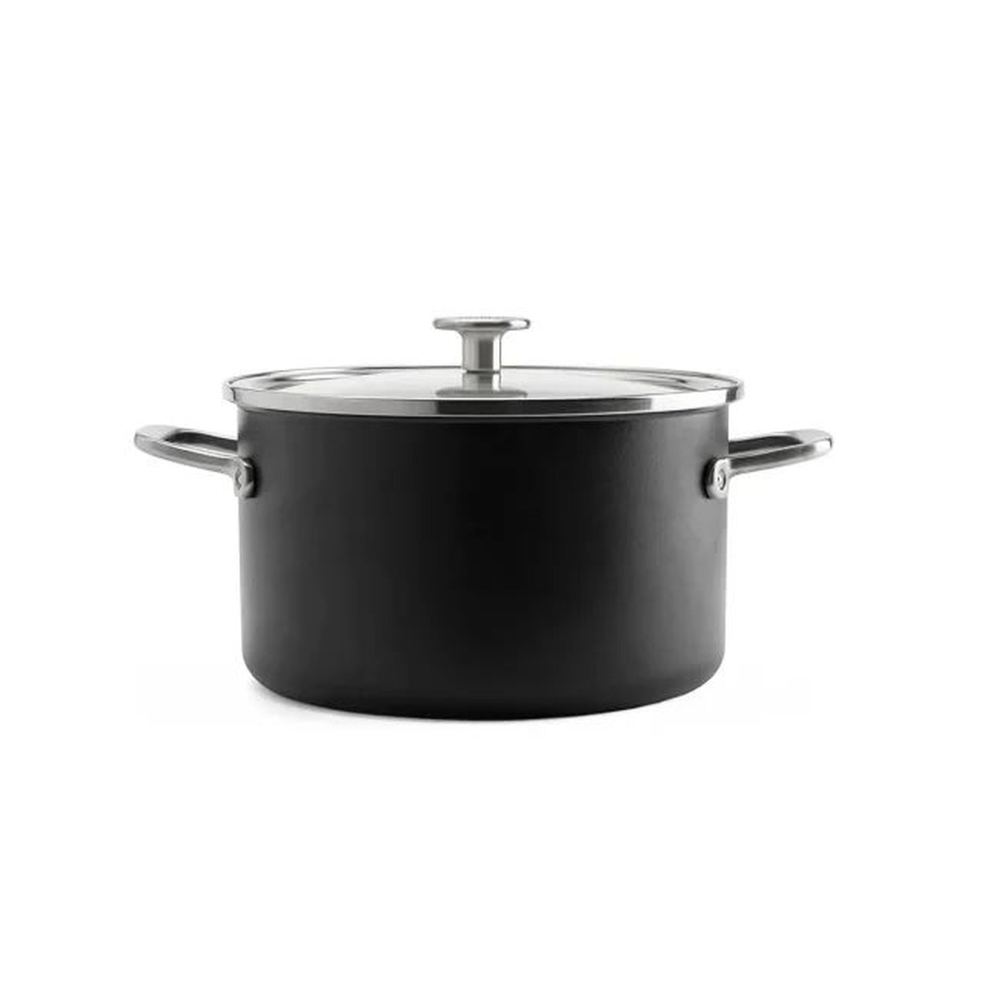 Кастрюля с крышкой KitchenAid эмалированная со стальным сердечником, диаметр 20 см, 3,7 л, CW-CC006000-001