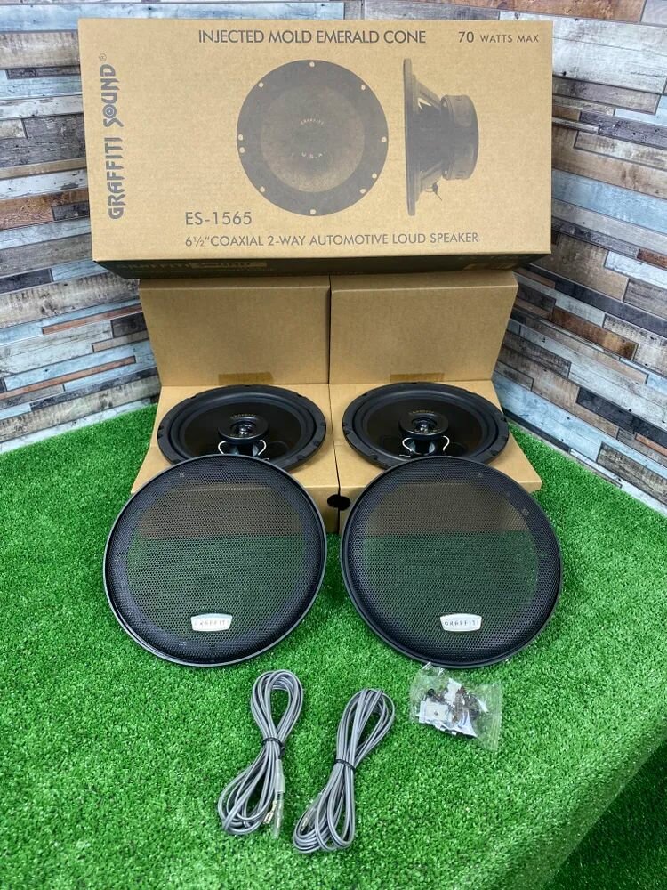 Автомобильные динамики GRAFFITI SOUND ES1565 ( Коаксиальная акустика ) 16,5 см, "6 1/2"