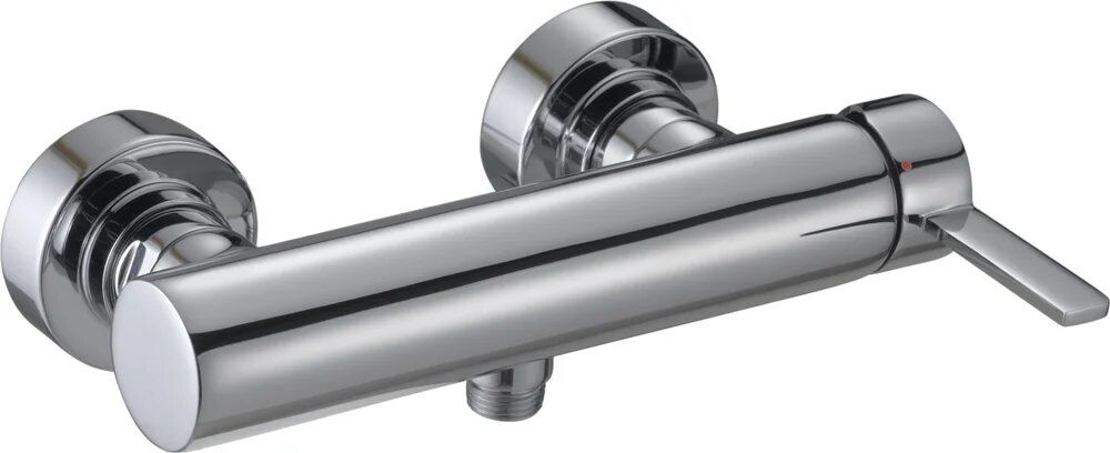 Смеситель для душа Jacob Delafon Stillness E12779-4-CP хром, глянцевый, настенный, латунный, однорычажный, без лейки, смеситель для ванны с душем