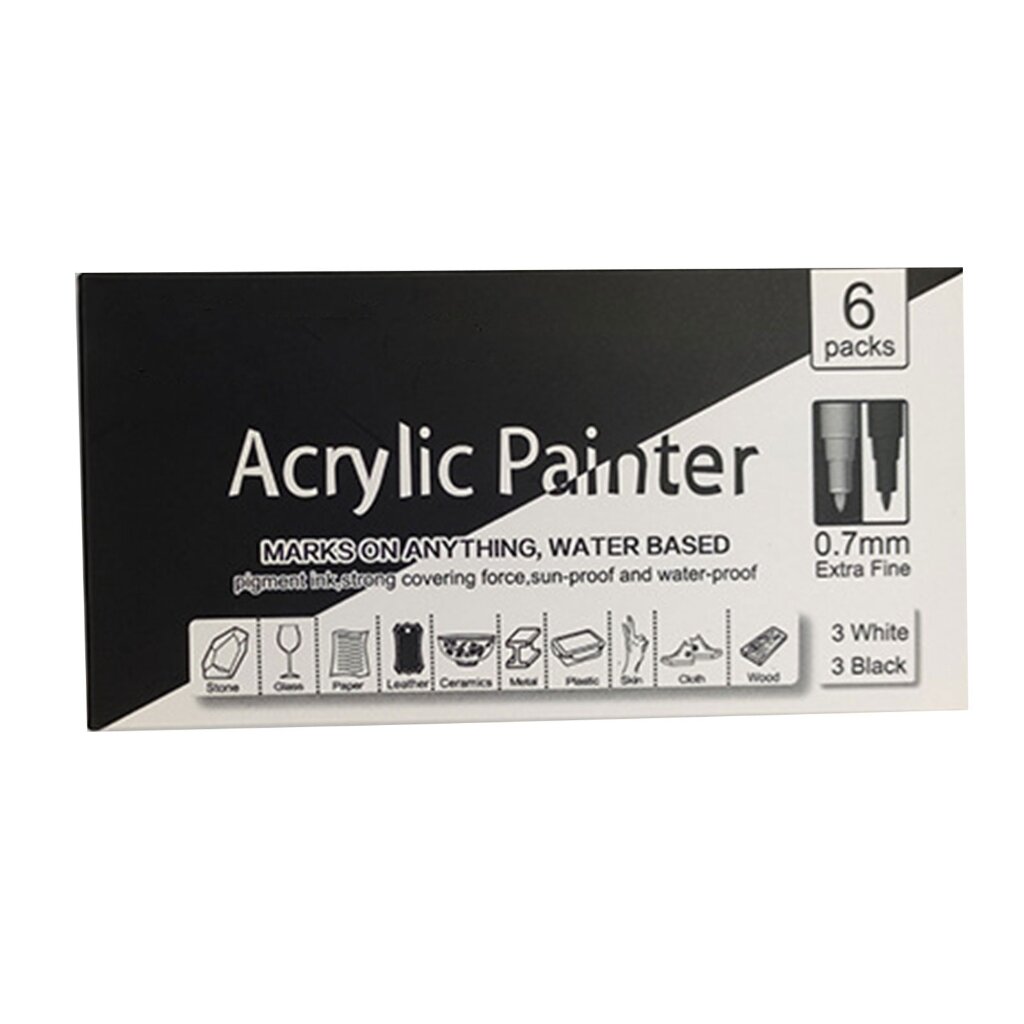 Водостойкий Акриловый Маркер для Ручной Росписи, Изготовления Открыток для Скрапбукинга