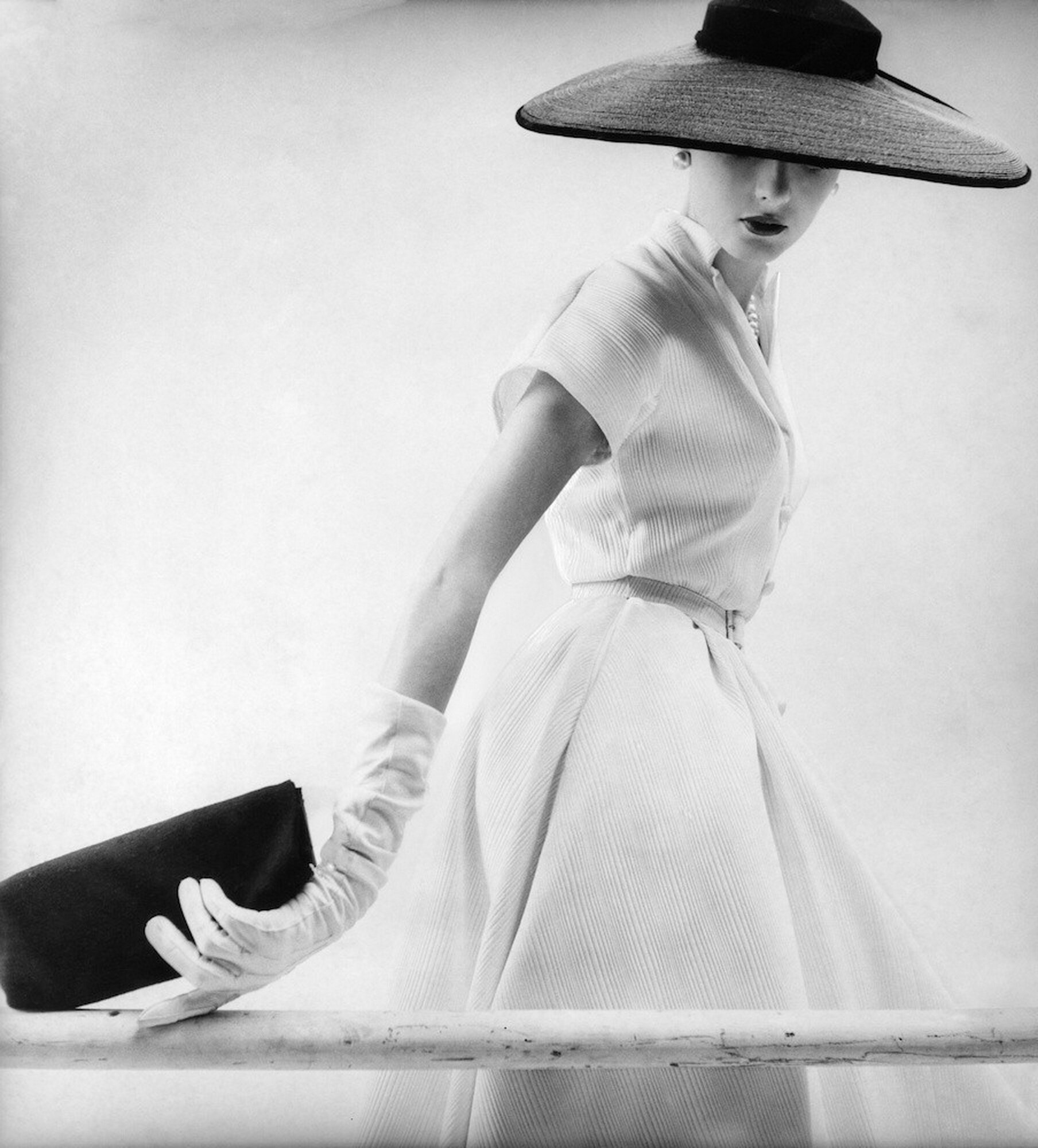 Плакат, постер Высокая мода: New Look 1950-х на бумаге, размер 42х60см