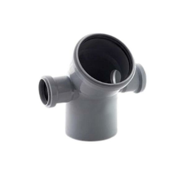 Отвод 110*45 с выходом 50 (левый+правый) ВК ПОЛИТЭК