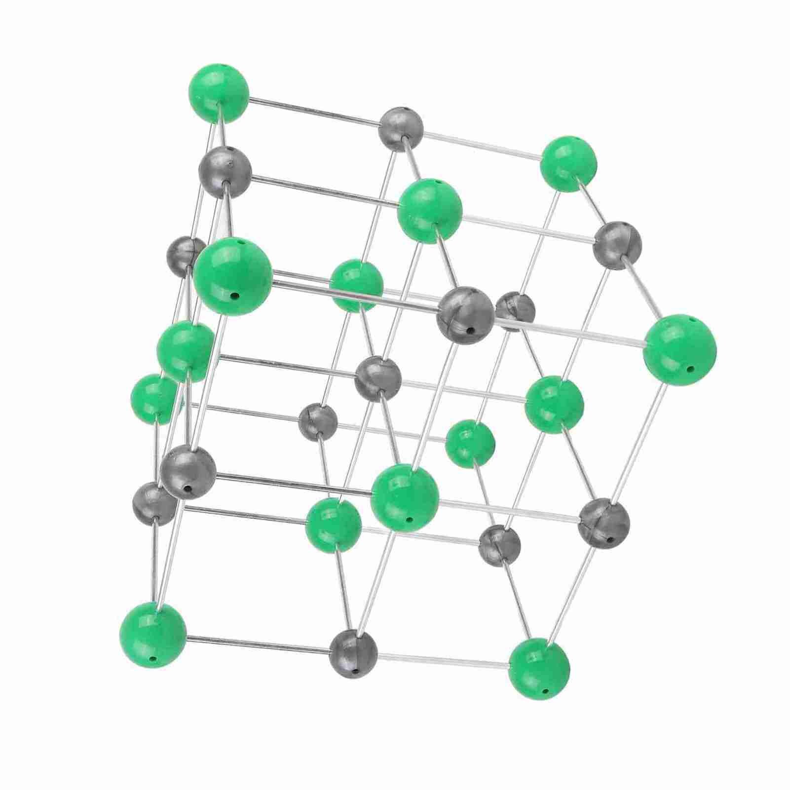 Модель атомной структуры, химия, хлорид натрия, кристалл, демонстрационные учебные пособия для младших классов средней школы