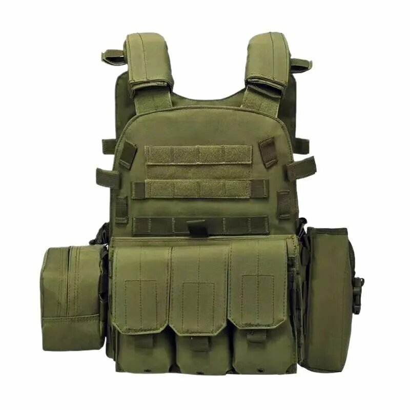 Бронежилет TUA Outdoor 6094, зеленый, размер один, для детей