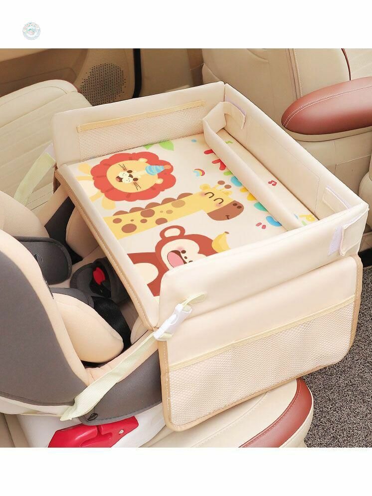 Детский дорожный столик для автокресла удобный и компактный аксессуар для путешествий с ребенком