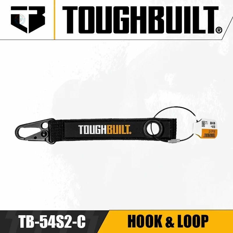 Крючок и петля TOUGHBUILT TB-54S2-C, набор для надежной фиксации инструментов и аксессуаров, универсальное крепление для организации рабочего места