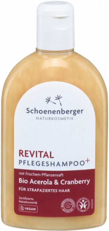 Schoenenberger Восстанавливающий шампунь с ацеролой и клюквой 250 мл